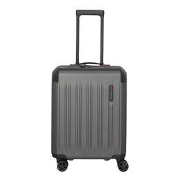 Travelite Herren Travelite Hartschalen-Trolley &raquo;DYNAMIIC Reisekoffer Hartschale&laquo; 37 l 4 Rollen ABS-Hartschale und Volumenerweiterung grau B/H/T: 40cm 