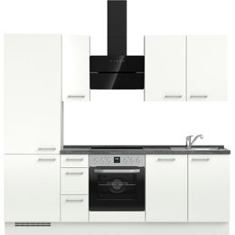 Nobilia K&uuml;chenzeile &raquo;"Laser II", NEU: individuell anpassbar mit gratis Profi-Beratung&laquo; vormontiert, 240 cm breit, optional mit verschiedenen E‐Ger&auml;te-