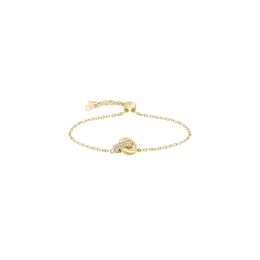 BOSS Damen BOSS Armkette &raquo;LIVE PRECIOUS&laquo; mit Preciosa Crystal gold 20,5cm, Edelstahl