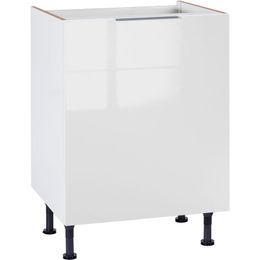 Optifit Sp&uuml;lenschrank &raquo;Tara&laquo;, Breite 60 cm wei&szlig; wei&szlig;, B/H/T: 60cm x 87cm x 58,4cm, T&uuml;ren: 1 Stk.