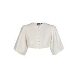 Spieth & Wensky Spieth & Wensky Dirndlbluse 'Heidemari' mit transparenten Kn&ouml;pfen Damen Gr&ouml;&szlig;e 46 offwhite