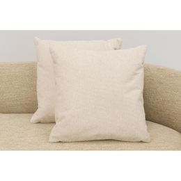 OTTO home Dekokissen &raquo;Viiborg&laquo; Dekokissen mit F&uuml;llung, Sofakissen 2er Set 50x50cm Polyester B/L: 50cm, 2 Stk.