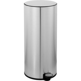 OTTO home M&uuml;lleimer &raquo;Lennu, Soft Close, versteckter Griff&laquo; 1 Beh&auml;lter moderner Treteimer f&uuml;r K&uuml;che oder Bad, Abfalleimer mit Deckel Edelstahl B/H/T: 