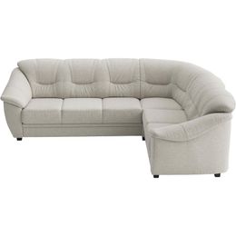 Sit & More sit&more Ecksofa &raquo;Savona&laquo; mit Federkern, optional mit Schlaffunktion B/H/T: 262cm x 90cm x 212cm, Flachgewebe, langer Schenkel links, ohne 