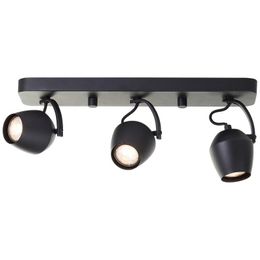 Brilliant Deckenstrahler &raquo;Vertino&laquo; GU10 1 Stk. Warmwei&szlig; GU10, 350 lm, 3000 K, dimmbar schwarz 3, H: 17cm, 1 Stk.