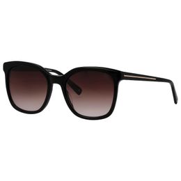 Brendel Eyewear Damen BRENDEL eyewear Sonnenbrille &raquo;Modell 906207&laquo; Form Karree/Eckig, Logoschriftzug auf B&uuml;gel, Kunststofffassung schwarz 