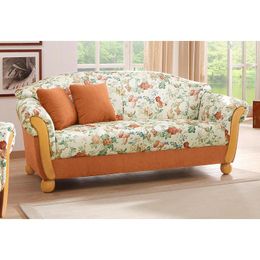 Home Affaire 2-Sitzer &raquo;Milano, bequem durch Federkern, kompakte Stellma&szlig;e: Breite 159cm&laquo; bunt Chenille &raquo;Esparta&laquo; (70% Polyacryl, 30% Polyester) auf 