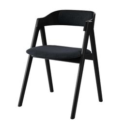 Stuhl &raquo;Mette by Hammel&laquo; () 1 Stk.Massivholz, gepolsterte Sitz- & R&uuml;ckenlehne, versch. Farbvarianten Massivholz, Stoff B/H/T: 52cm x 75cm x 54cm, 1 Stk