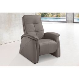 exxpo - sofa fashion Sessel &raquo;Tivoli, Hochlehnsessel, Relaxsessel, Kinosessel, bequem&laquo; mit Relaxfunktion, schmale Armlehnen grau Softlux -Kunstleder;