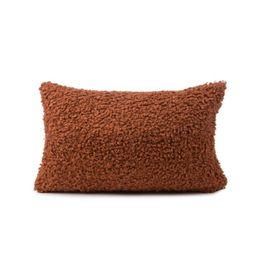 G&ouml;zze Dekokissen &raquo;Curly Kissen Rolf&laquo; braun Polyester B/L: 30cm x 50cm, 1 Stk.