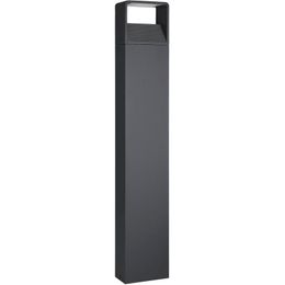 Eglo Stehlampe &raquo;Doninni 1 Au&szlig;en-Stehlampe, Au&szlig;enleuchte aus Kunststoff, IP44, Lampe&laquo; LED-Modul 1 Stk. Warmwei&szlig; Stehleuchte - L13,5 x B7,5 x H80 cm - 