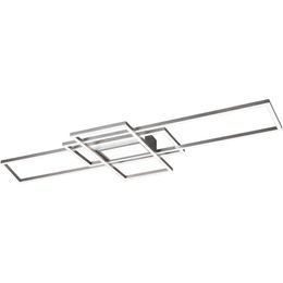 Trio Leuchten LED Deckenleuchte &raquo;MILA&laquo; LED-Modul Farbwechsler Neutralwei&szlig; Tageslichtwei&szlig; Warmwei&szlig; Deckenlampe inkl. Fernbedienung, dimmbar, 3000 - 