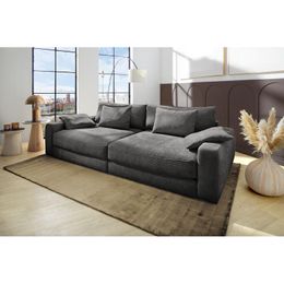 Jockenh&ouml;fer Big-Sofa &raquo;Milano XXL, B: 290 cm&laquo; mit Zierkissen, Relaxfl&auml;che 120x240 cm, Federkern grau Korpus: 100% Polyester;Kissen: 100% Polyester B/H/T: 290cm x 