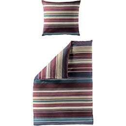 Bierbaum Bettw&auml;sche &raquo;4171&laquo; 2 Stk. Mako-Satin, 100 % Baumwolle, pflegeleicht Mako-Satin, Obermaterial: 100% Baumwolle B/L: 135cm x 200cm, 1 Stk., 1 Stk
