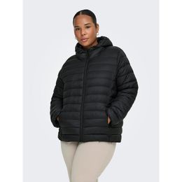 Only Carmakoma Damen Only CARMAKOMA Steppjacke &raquo;CARTAHIA LW QUILTED HOOD JKT OTW NOOS&laquo; mit Kapuze M
