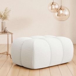 Home Affaire Polsterhocker &raquo;AURELIAN, passend zum Sessel, Ma&szlig;e B/T/H: 88,5/53/43 cm&laquo; mit Wellenunterfederung, in verschiedenen Materialien und Farben 