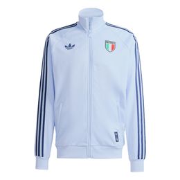 adidas Performance Trainingsjacke 'Italien' Herren Gr&ouml;&szlig;e L nachtblau / hellblau