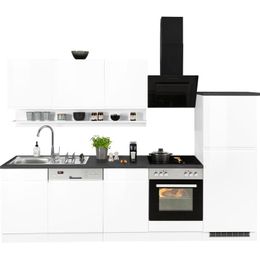 KOCHSTATION K&uuml;chenzeile &raquo;KS-Virginia,neu in verbesserter Ausf&uuml;hrung&laquo; Breite 280 cm, Soft-Close, wahlweise mit E-Ger&auml;ten bunt B/H/T: 280cm x 200cm x 