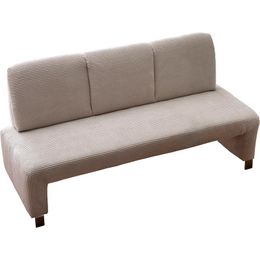 exxpo - sofa fashion Polsterbank &raquo;Intenso, Sitzbank, Breite 162 cm, wahlweise in Leder oder Textil&laquo; hohe Bodenfreiheit, frei im Raum stellbar, hoher 