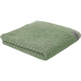 Ross Duschtuch &raquo;Smart&laquo; Uni-Rippe mit Velourslabel gr&uuml;n Frottier, Obermaterial: 100% Baumwolle B/L: 70cmx140cm, 1 Stk., Frottier