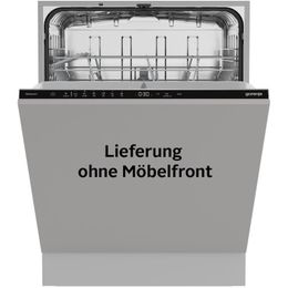 Gorenje vollintegrierbarer Geschirrsp&uuml;ler &raquo;GV642A65&laquo; 8,9 l 14 tlg. Ma&szlig;gedecke Made in Europe, auto. T&uuml;r&ouml;ffnung, Hygiene Programm Selbstreinigender 