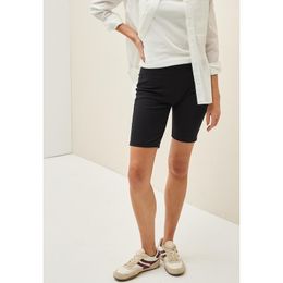 Cecil Damen Radlerhose mit elastischem Bund schwarz XS (36), N-Gr