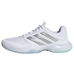 adidas Performance Athletic Shoes 'GameCourt 3' female size 36 Silver / White
