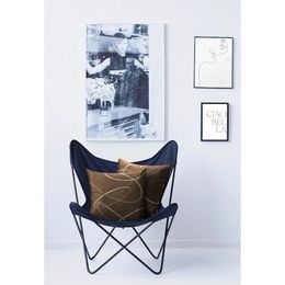 Apelt Dekokissen &raquo;Tasos&laquo; Kissenh&uuml;lle ohne F&uuml;llung, 1 St&uuml;ck braun Polyester B/L: 49cm x 49cm, 1 Stk.