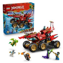 Lego Konstruktionsspielsteine &raquo;W&uuml;stensegler (71869), Lego Ninjago&laquo; Made in Europe rot Einheitsgr&ouml;&szlig;e Konstruktionsspielsteine