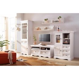 OTTO home Wohnwand &raquo;Melissa&laquo; Set, 5 Stk. tlg. wei&szlig; Einheitsgr&ouml;&szlig;e