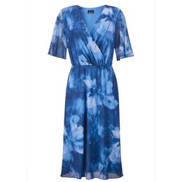 Goldner Sommerkleid Damen Gr&ouml;&szlig;e 22 blau