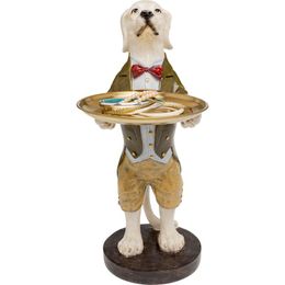 KARE Dekofigur &raquo;Gentleman Dog Tray&laquo; verschiedene Gr&ouml;&szlig;en Polyresin B/H/T: 28,5cm x 43cm x 17,5cm
