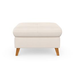 Sit & More sit&more Stauraumhocker &raquo;G&ouml;teborg&laquo; mit Federkern beige B/H/T: 76cm x 47cm x 63cm, Luxus-Microfaser ALTARA NUBUCK