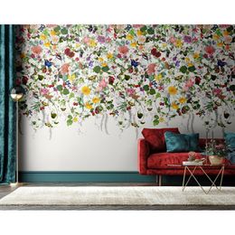 marburg Fototapete &raquo;Inessa&laquo; matt glatt moderne Tapete f&uuml;r Wohnzimmer Schlafzimmer K&uuml;che bunt Vlies B/L: 2,12m x 3,4m, Rollen: 1