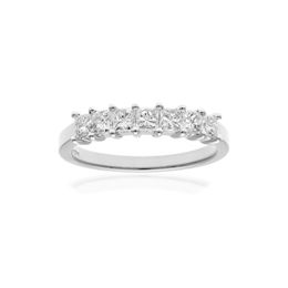 Diamant Leternel Ring 'Eternity' Damen Gr&ouml;&szlig;e 54 silber
