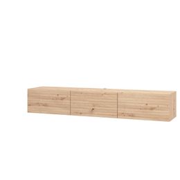 Home Affaire TV-Board &raquo;Royan, TV-Bank, TV-Schrank, Wandmontage&laquo; in verschiedenen Breiten 128/154/192 cm, Push-to-Open, FSC braun B/H/T: 192cm x 32cm x