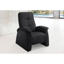 exxpo - sofa fashion Sessel &raquo;Tivoli, Hochlehnsessel, Relaxsessel, Kinosessel, bequem&laquo; mit Relaxfunktion, schmale Armlehnen schwarz Softlux -Kunstleder