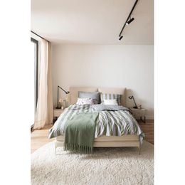 Sch&ouml;ner Wohnen Kollektion SCH&Ouml;NER WOHNEN-Kollektion Wendebettw&auml;sche &raquo;Panel&laquo; 3 Stk. aus reiner Baumwolle und kleinem Stehsaum lila Renforc&eacute;, 100% Baumwolle B/L: 200cm x 200cm, 1