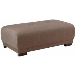 Home Affaire Hocker &raquo;Viborg&laquo; braun Filzoptik (100% Polyester);Struktur (100% Polyester);Struktur fein ( 100% Polyester) B/H/T: 122cm x 47cm x 67cm, 