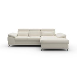 Sit & More sit&more Ecksofa &raquo;Cabrio L-Form, B: 295 cm, mit Sitztiefen-, Arm- & Kopfteilverstellung&laquo; 2 Nierenkissen, Federkern, optional Schlaffunktion und 