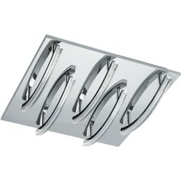 Eglo LED Deckenleuchte &raquo;PERTINI&laquo; LED-Board Warmwei&szlig; LED Deckenlampe grau 5, H: 9,5cm