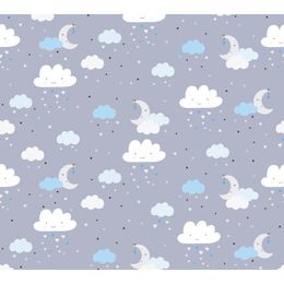 A.S. Cr&eacute;ation Vliestapete &raquo;Little Love&laquo; glatt Kinderzimmertapete Tapete bunt Vlies B/L: 0,53m x 10,05m, Rollen: 1