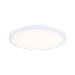 Paulmann LED Panel &raquo;Atria Shine 3000K IP44 rund&laquo; LED-Modul 1 Stk. Warmwei&szlig; Backlight wei&szlig; 1, &Oslash; 29,3cm H: 3cm, 1 Stk.