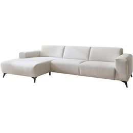 Die PlanBar Ecksofa &raquo;MP-IN24031&laquo; SoftSitz-Kaltschaumpolsterung, wahlweise mit motorischer Vorziehbank beige 100% Polyester B/H/T: 298cm x 75cm x 174cm