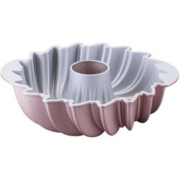 Backform &raquo;Sun&laquo; Rundform Sun &ndash; Gugelhupfform, Backform aus Aluminiumguss, +230 &deg;C gold Aluminium &Oslash; 24cm