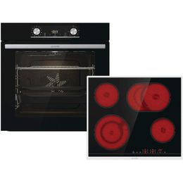 Gorenje Backofen-Set &raquo;BOSX6737E06BG&laquo; mit 1-fach-Teleskopauszug AirFry-Funktion schwarz Energieeffizienzklasse A hilft dir beim Stromsparen