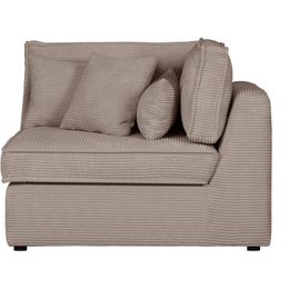 OTTO home Sofa-Eckelement &raquo;Florid&laquo; Teil eines Modulsofas, fester Sitzkomfort, auch in Cord grau 100% Polyester Cord, Eckelement rechts