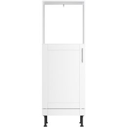 KOCHSTATION Backofenumbauschrank &raquo;KS-Ahus&laquo; Breite 60 cm wei&szlig; wei&szlig;, B/H/T: 60cm x 176,6cm x 58,4cm, T&uuml;ren: 1 Stk.