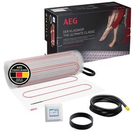 AEG Haustechnik Fu&szlig;bodenheizung &raquo;Basis Thermo Boden &raquo;TBS TB 160/5 Set Plus&laquo;&laquo; Elektrische Fu&szlig;bodenheizung, Komplettset 5 m&sup2;, 160 W/m&sup2; wei&szlig; INSTALLATION
