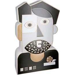 Gilde Tischvase &raquo;Gesichtsvase Picasso, aus Keramik, H&ouml;he ca. 41 cm&laquo; wasserdicht grau Keramik B/H/T: 24cm x 41cm x 8cm